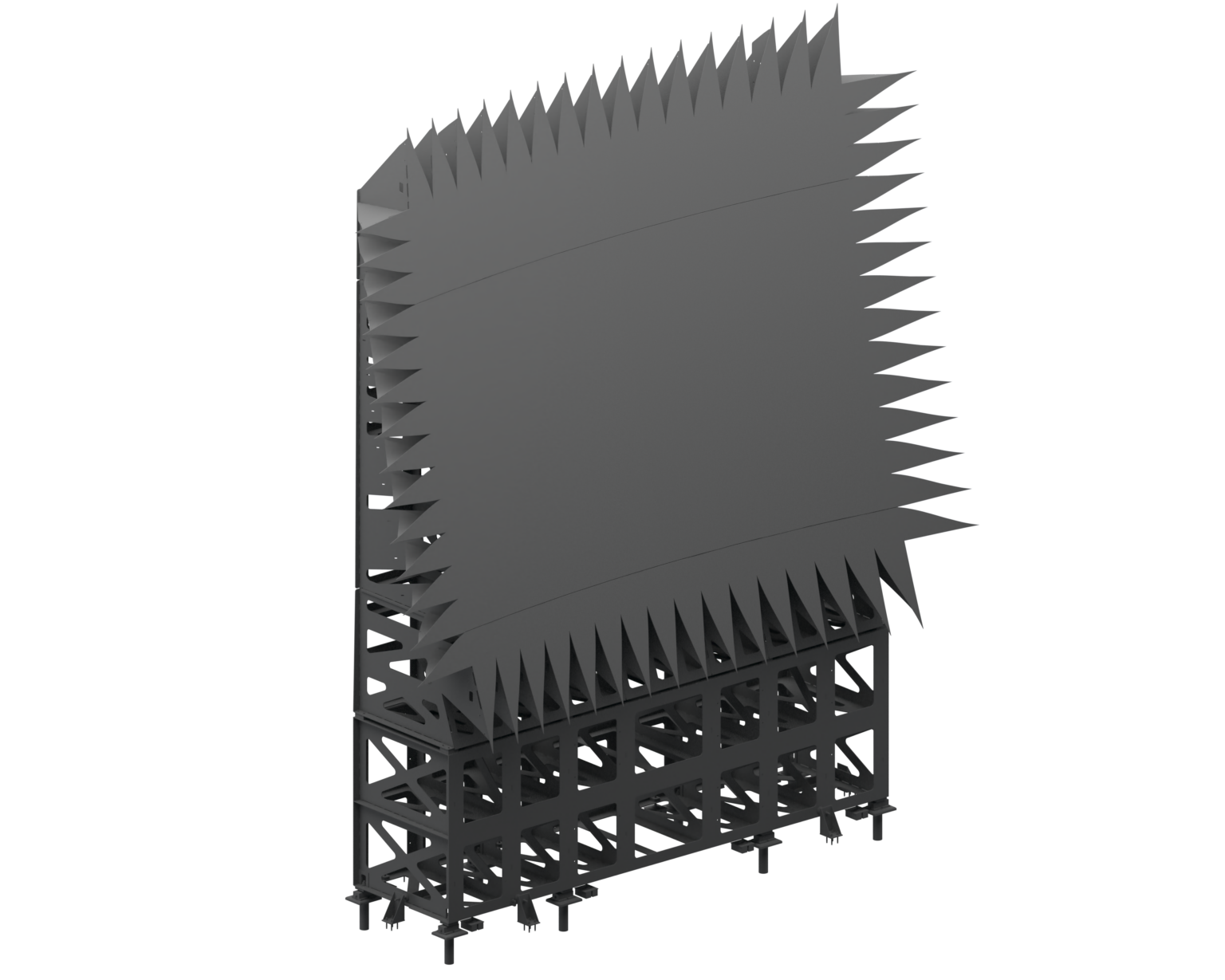 Serrated Edge Reflector - Delta Sigma Company