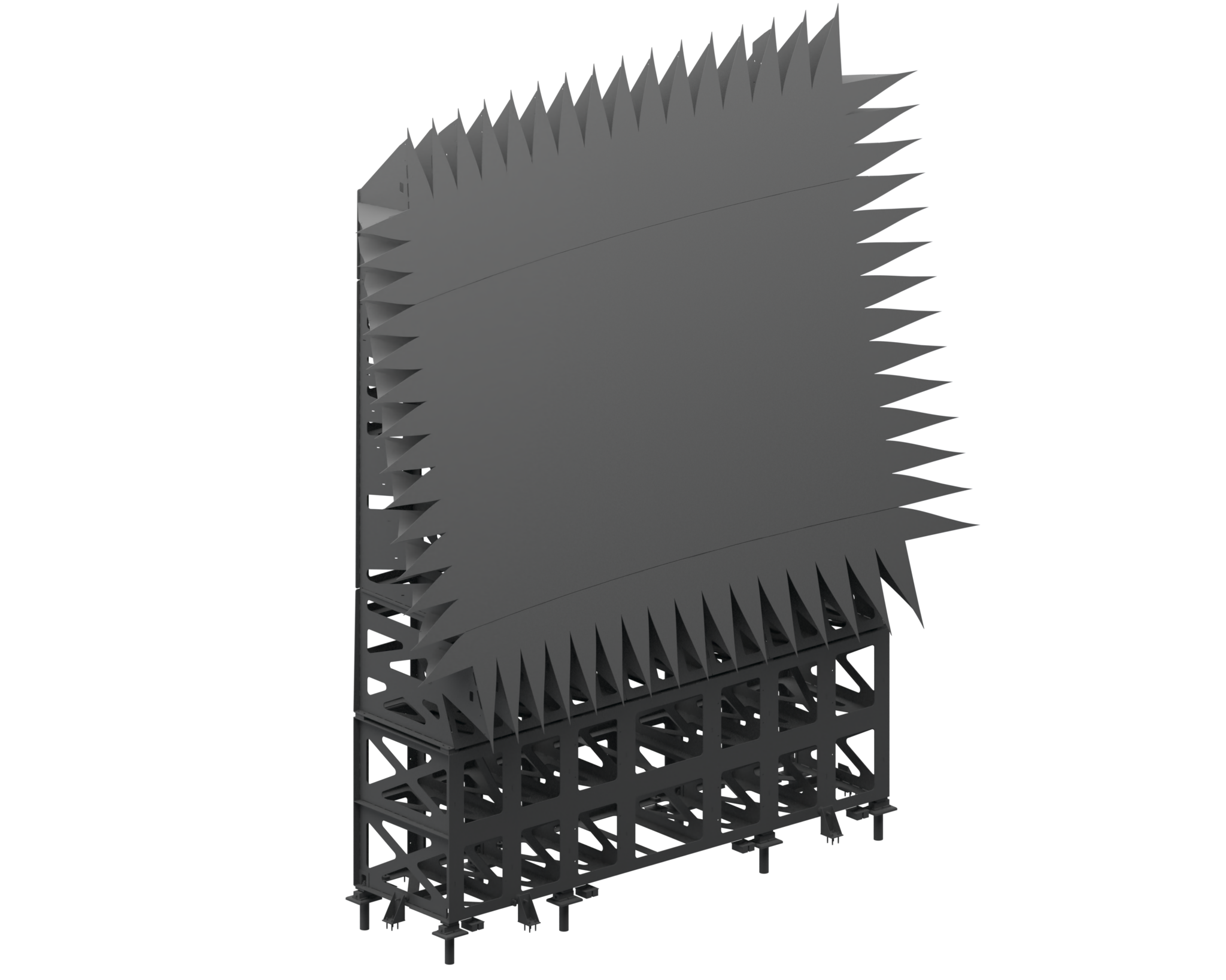 Serrated Edge Reflector - Delta Sigma Company